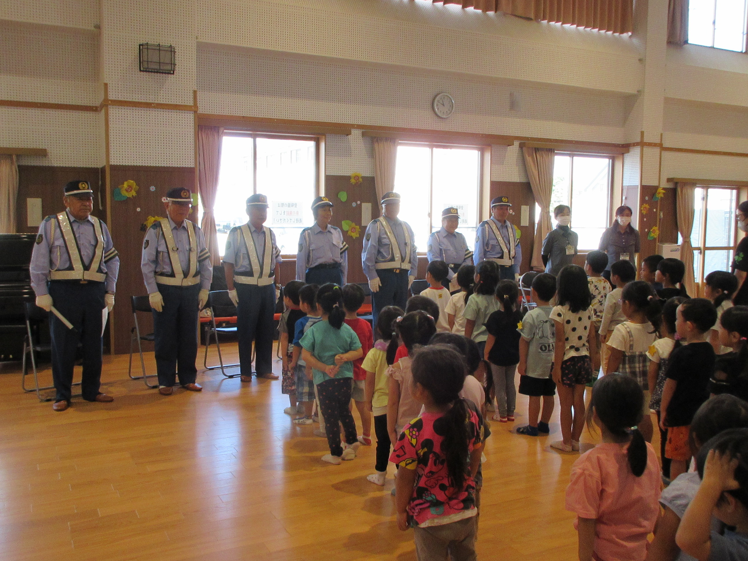 後期交通安全教室: 東水沢保育園ブログ